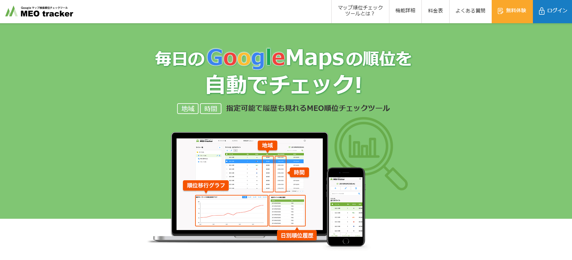 MEO順位チェックツール6選！無料で計測できるツールも紹介 | SEM Plus